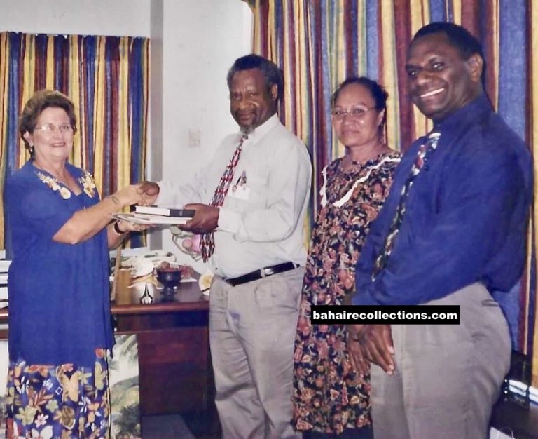 PIONEERING IN PAPUA NEW GUINEA – Bahá'í Recollections